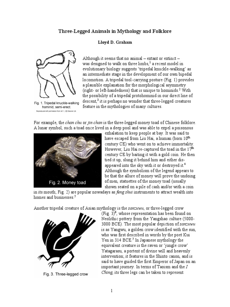 Three-Legged Animals in Mythology and Folklore | PDF | Religion And Belief