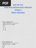 Latihan Soal Masuk INTEN | PDF