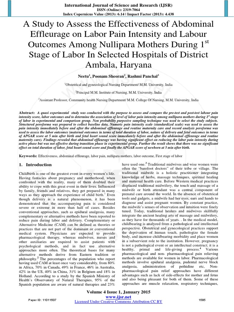 Neetu, Poonam Sheoran, Rashmi Panchal | PDF | Statistical Significance ...