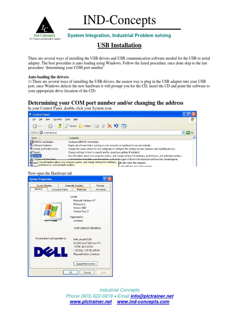 USB Install Procedure | Download Free PDF | Usb | Device Driver