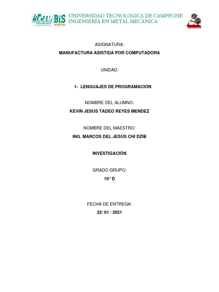Lenguajes de Programación S | PDF | Lenguaje de programación | Control ...