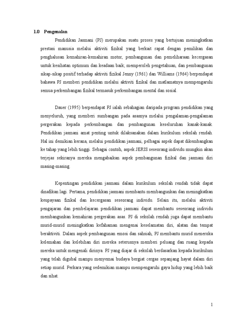 Pendidikan Kesihatan | PDF