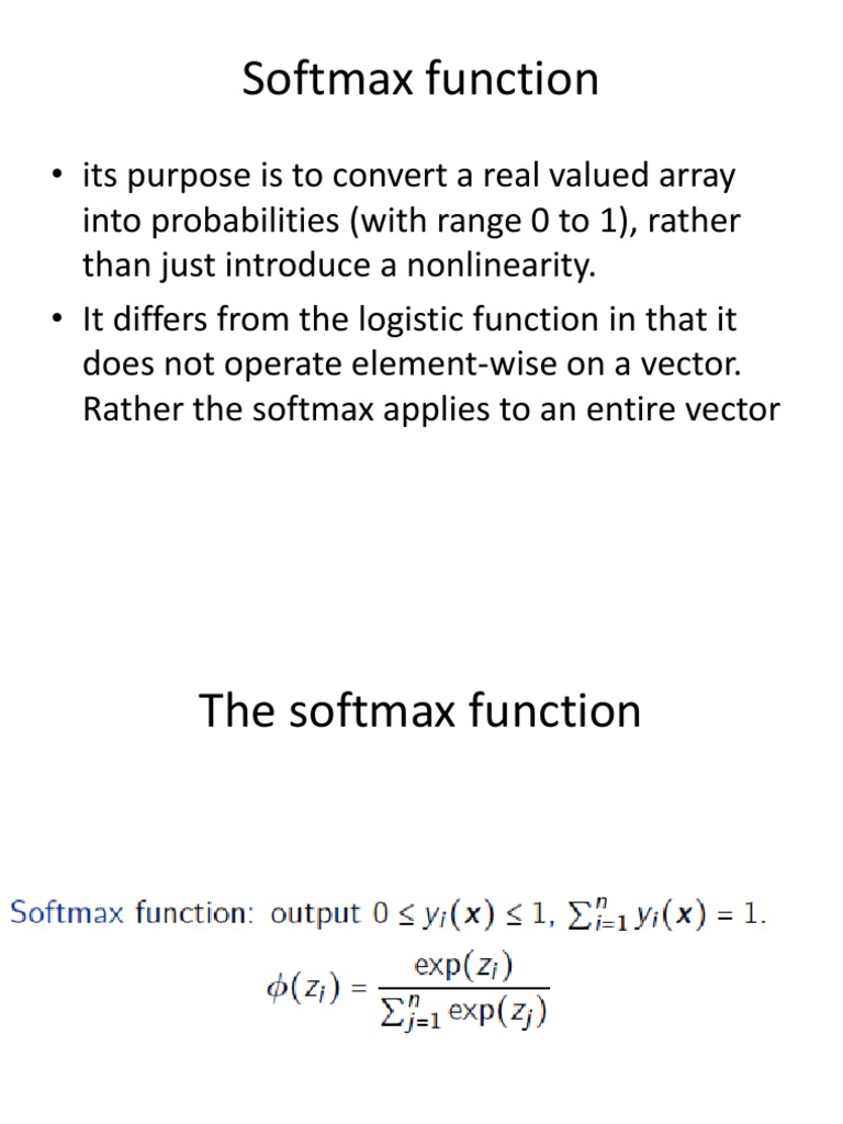 Soft Max | PDF | Computational Neuroscience | Applied Mathematics