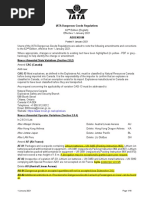 Segregation Chart For Dangerous Goods and Special Cargo | PDF ...