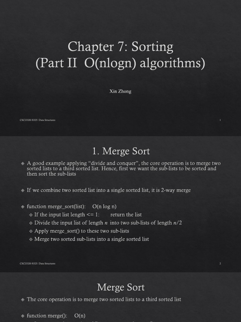 Quicksort Recurrence Relation Analysis | PDF