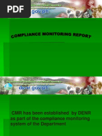 CMR Compliance Monitoring Report New Format | PDF | Environmental ...