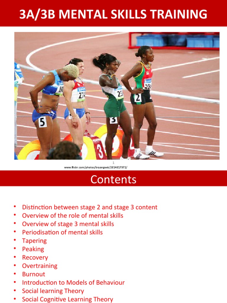Mental Skills Training in Sports | PDF | Behavior | Human Nature