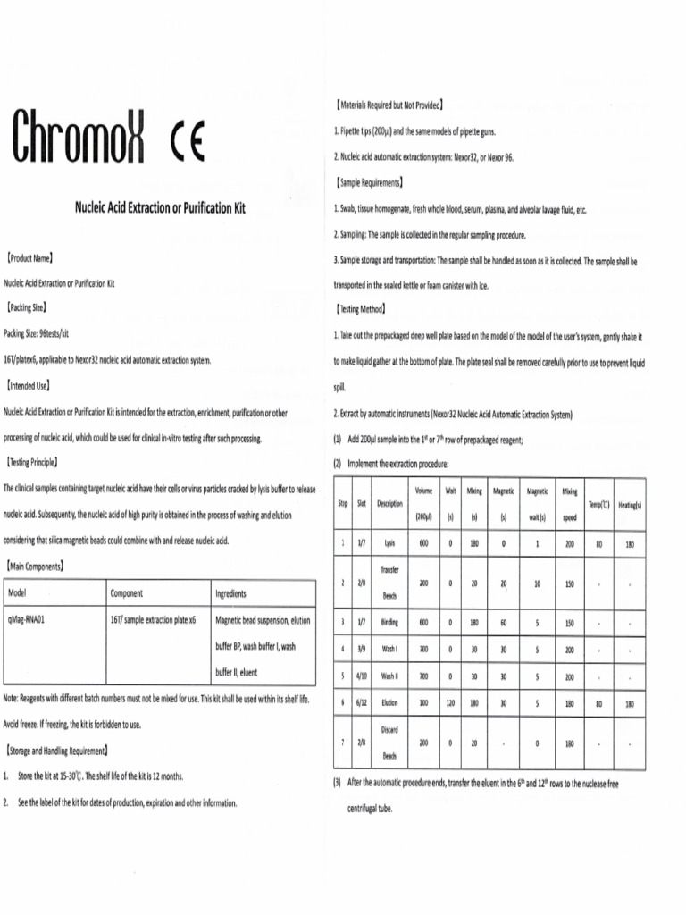 Chromo X | PDF