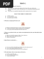 Code 10/14 Learners Licence Test Questions | PDF | Traffic ...