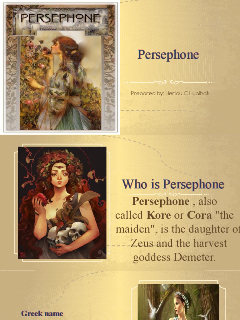 Persephone | PDF | Persephone | Planets