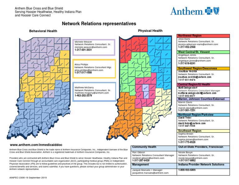 Indiana Anthem Provider Guide | PDF | Health Economics | Health Care