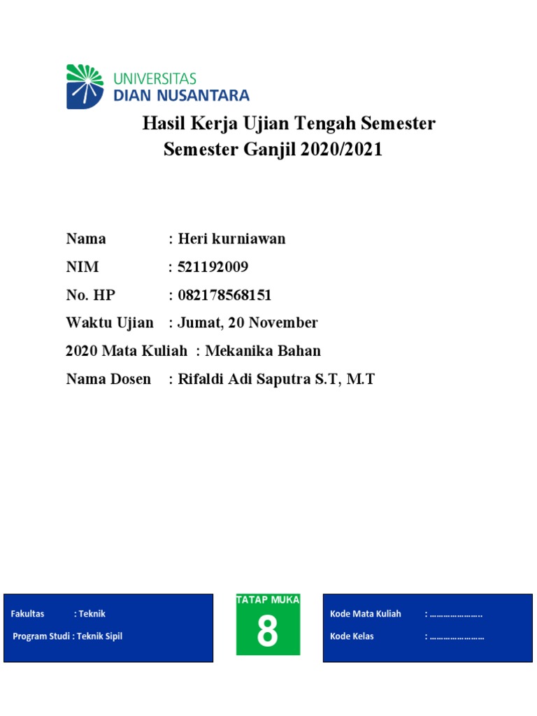 UTS Mekban (Heri Kurniawan) | PDF