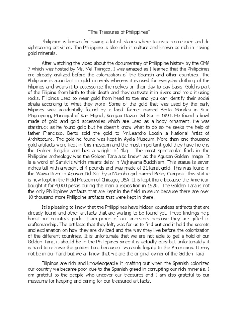 RPH | PDF | Philippines | Library And Museum