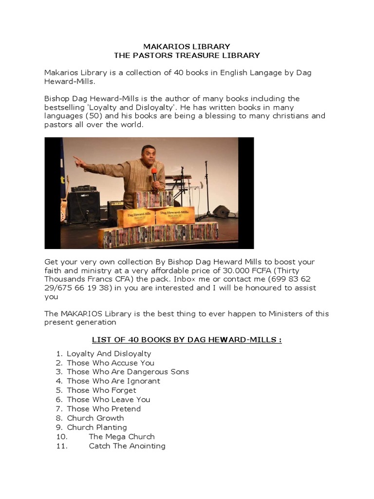 Makarios Library The Pastors Treasure Library | PDF