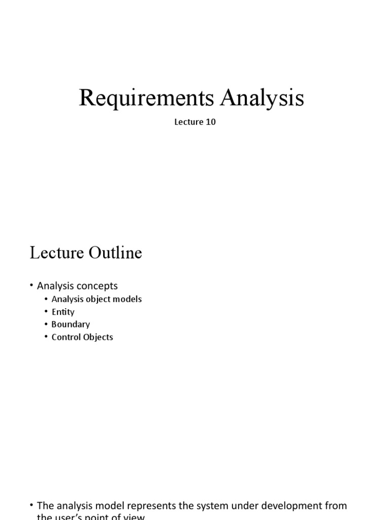 SRE Lecture 10 | PDF | Use Case | System