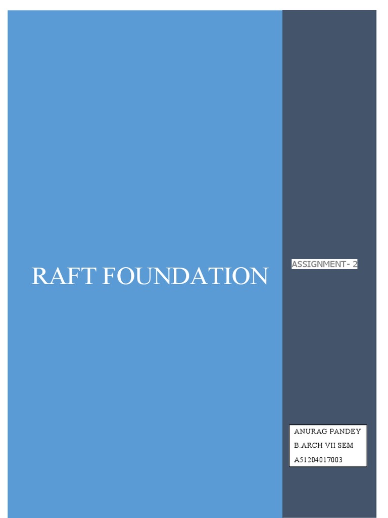 Raft Foundation 2.0 | PDF | Foundation (Engineering) | Beam (Structure)