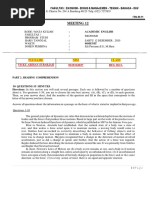 Entry Test Sample For BS Programs | PDF | Teaching Methods & Materials ...