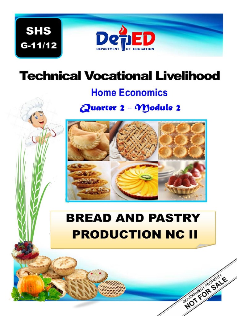 TVL He Shs BPP q2 Module 2 Lesson 2 Week 2 3 | PDF | Baking | Breads