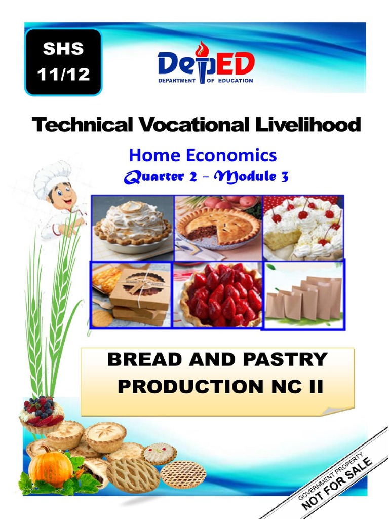 TVL He Shs BPP q2 Module-3 Lesson-2 Week 4 | PDF | Custard | Fruit Preserves
