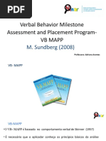 Manual de Aplicação Do Protocolo Do VB Mapp | PDF