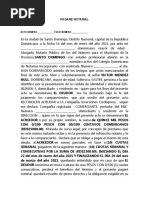 Modelo de Pagare Notarial Simple | PDF | Pagos | Gobierno