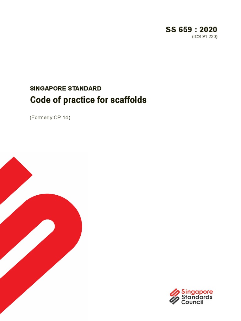 SS 659-2020 Preview | PDF | Scaffolding | Economic Sectors