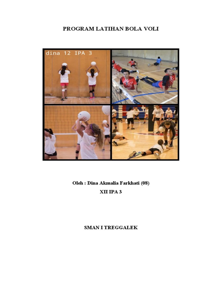 Program Latihan Bola Voli | PDF