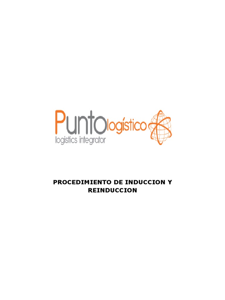 Procedimiento de Induccion y Reinduccion | PDF | Razonamiento inductivo | Cultura organizacional