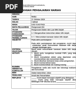 Borang c7 Laporan Harian RMT | PDF