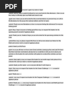 Emcee Script For Math-Science Fair | PDF