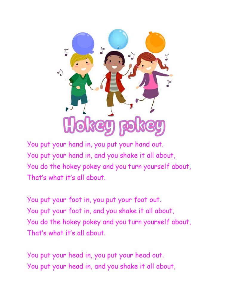 Hokey Pokey Song Lyrics | PDF