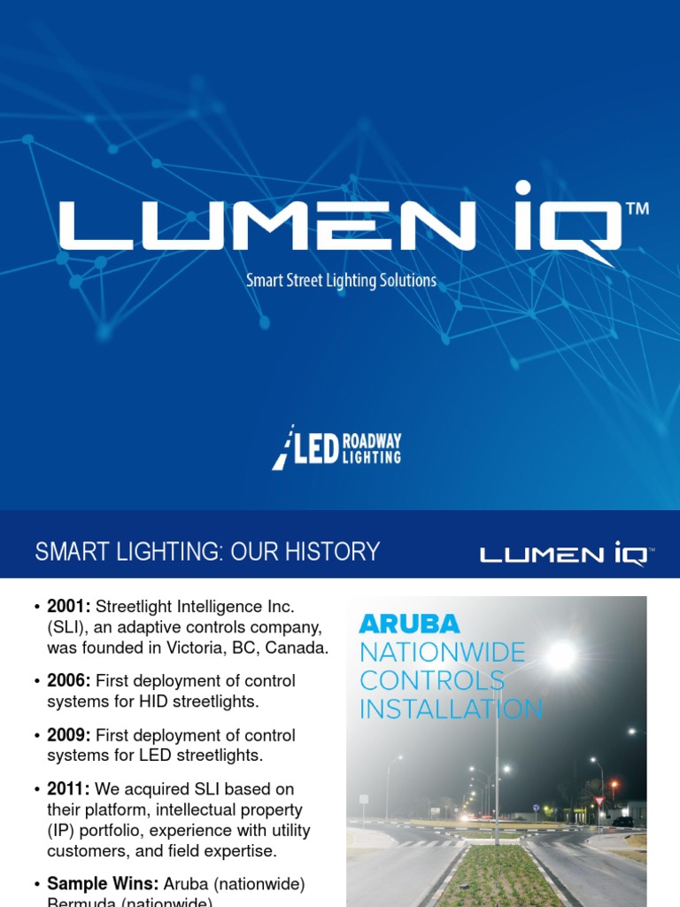 LRL Lumen IQ REV 1.6 v2 - Paraguay | PDF | Traffic | Smart Grid