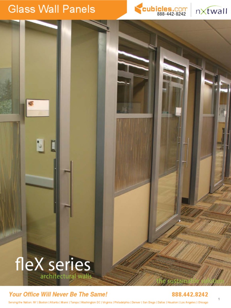 Flex Series: The Sustainable Solution Architectural Walls | PDF | Wall ...