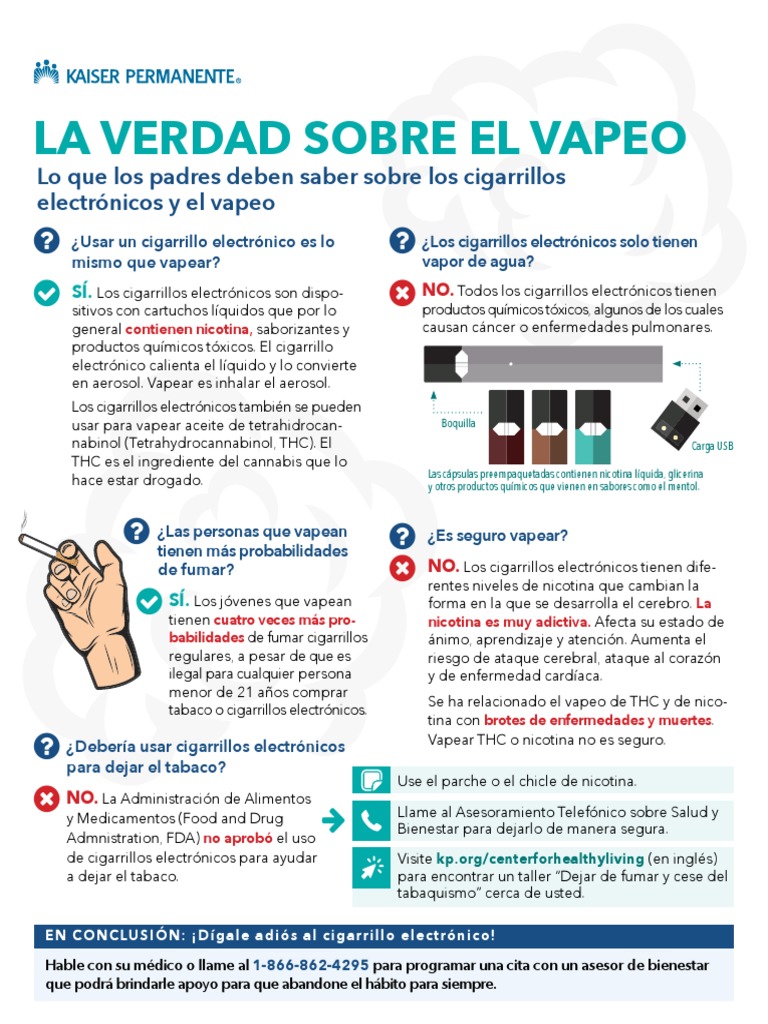 Vape SPN | PDF | Cigarrillo electrónico | Nicotina