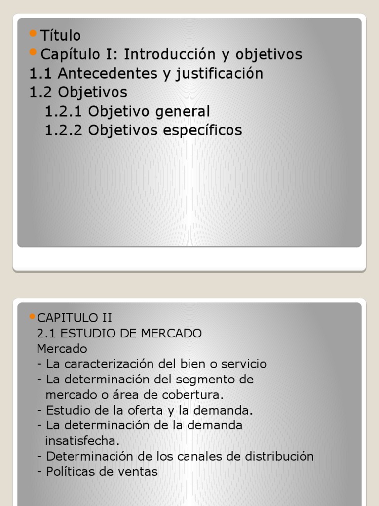 Estructura de Un Proyecto | PDF