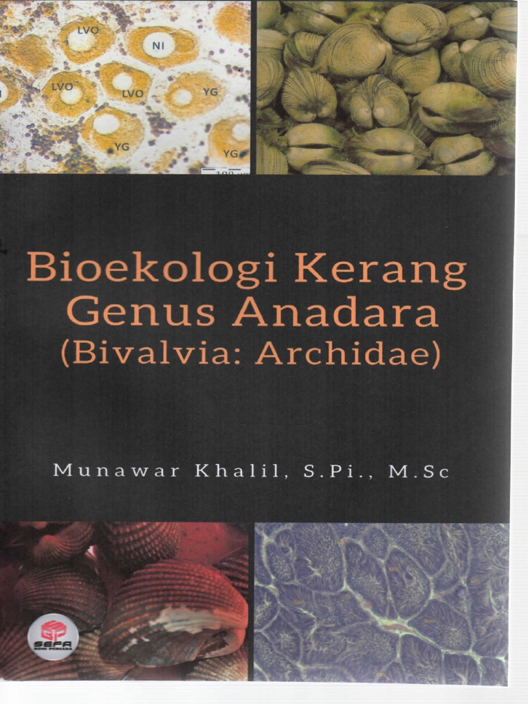 Buku Bioekologi Kerang Genus Anadara Bivalvia Archidae | PDF