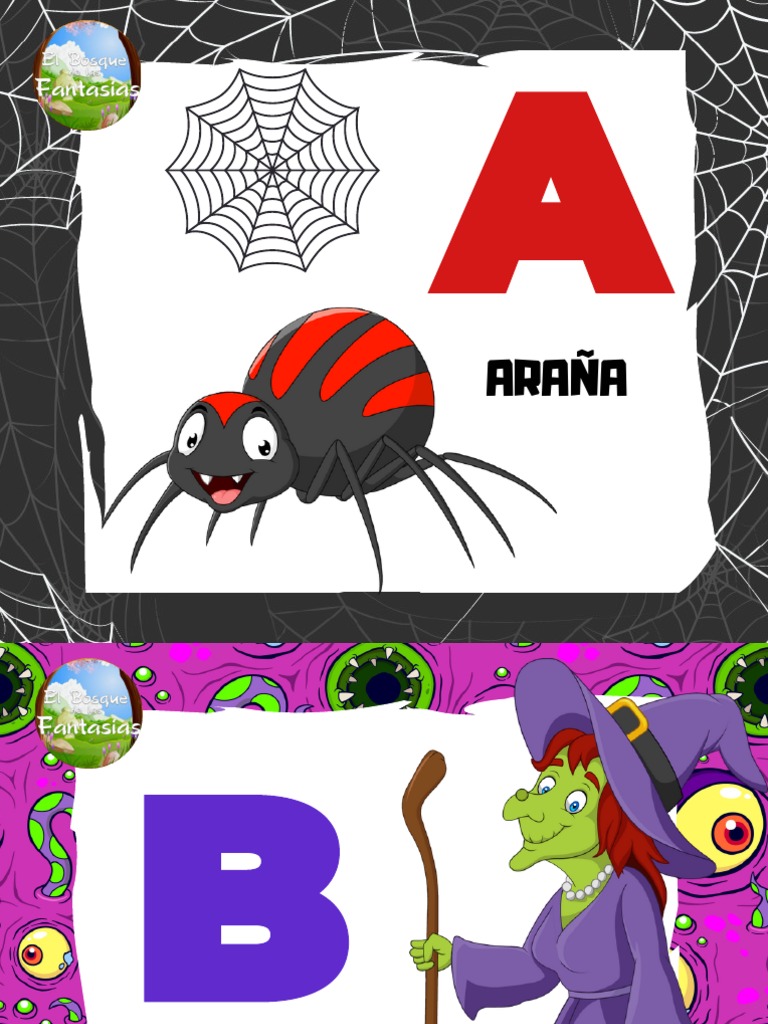 Abecedario de Halloween para Imprimir | PDF