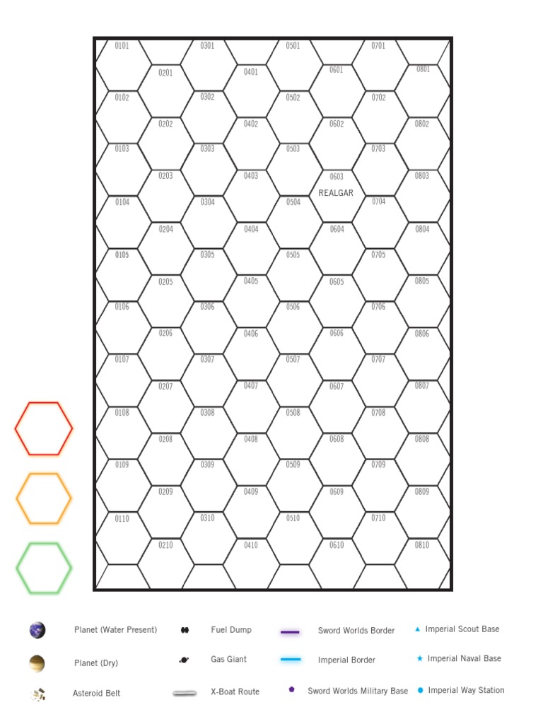 Blank Subsector Map | PDF