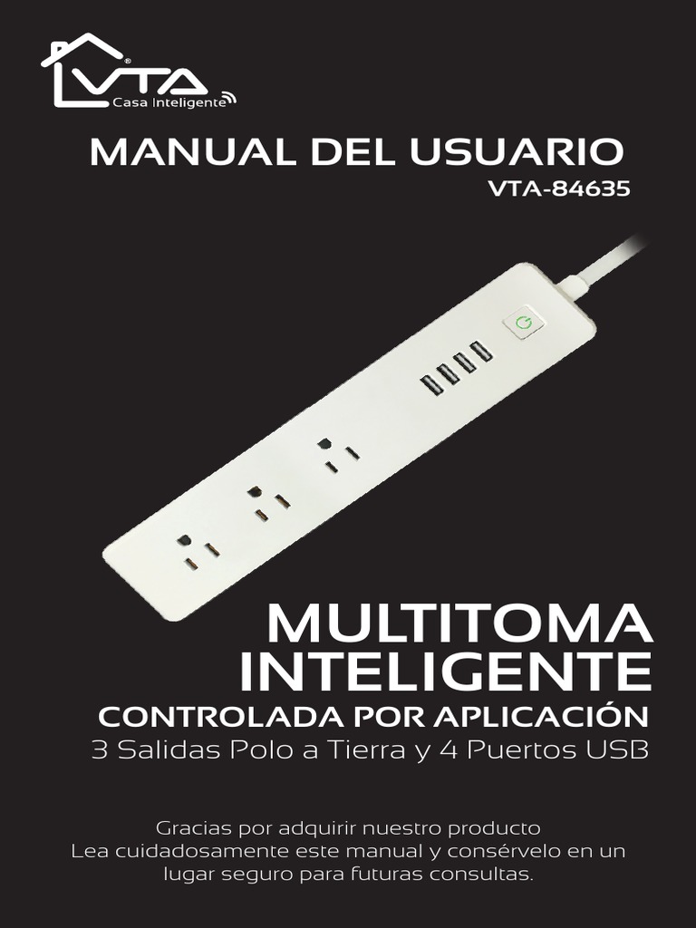 Multitoma Inteligente VTA-84635: Manual | PDF | Software de la ...