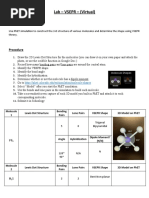 SF4 Molecular Geometry and VSEPR Analysis | PDF