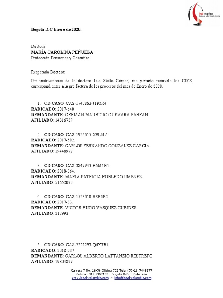 Carta Proteccion | PDF | Violencia