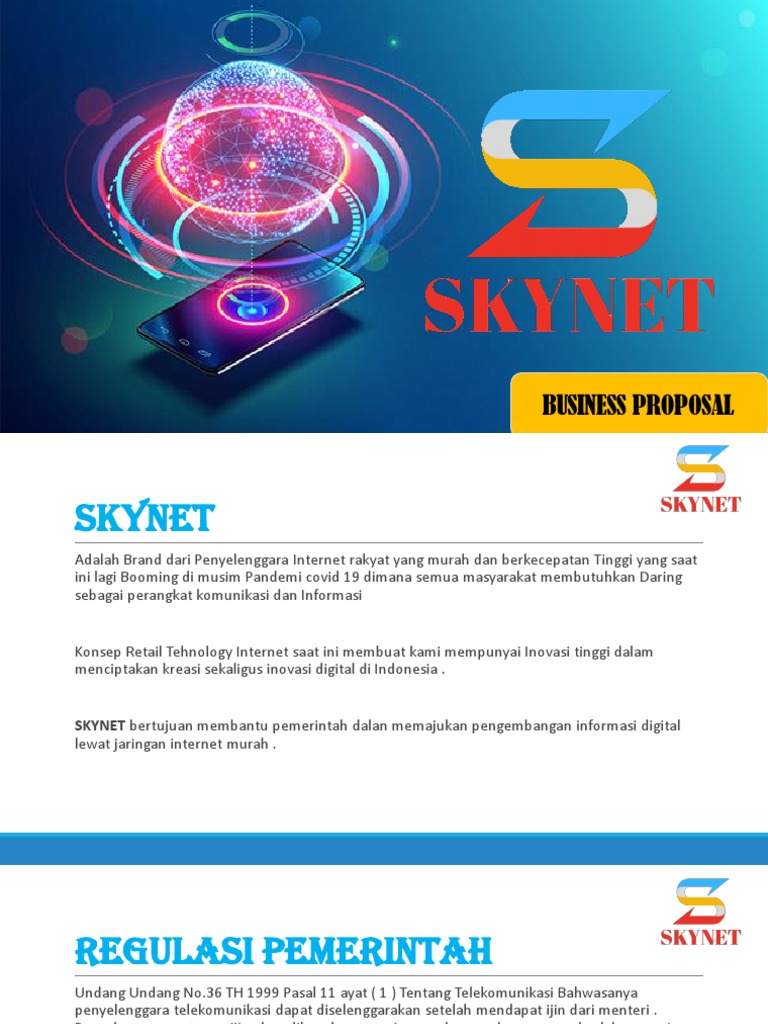 Skynet Proposal | PDF | Komputer