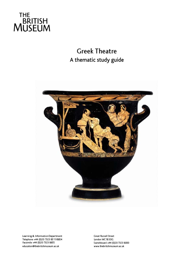 Greek Theatre Study Guide for Students | PDF | Greek Mythology ...
