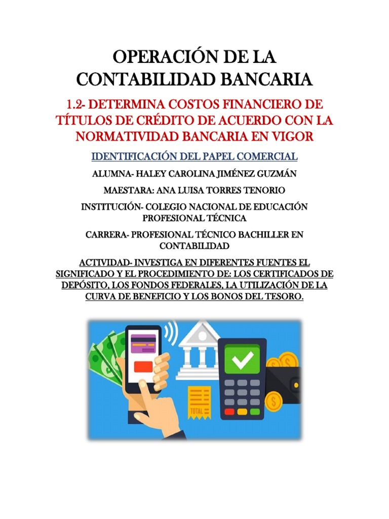 Inv. Identificación Del Papel Comercial | PDF | Renta Fija | Economias