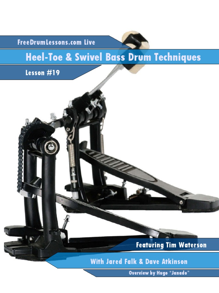 Heel-Toe & Swivel Bass Drum Techniques | PDF | Musical Instruments | Nature