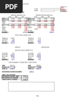 General Draft Survey - Excel Format | PDF | Technology & Engineering