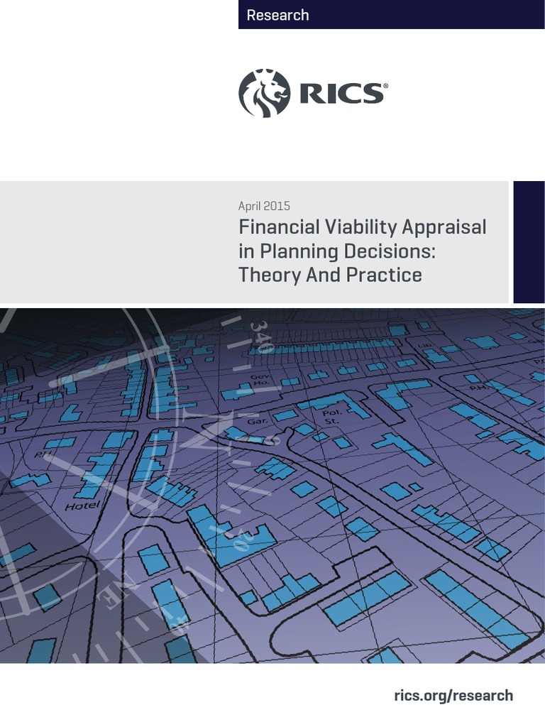 Financial Viability Appraisal in Planning Decisions: Theory and ...