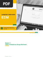 Instrumen Dan List Bukti Fisik EDM V.2 - 2023 | PDF
