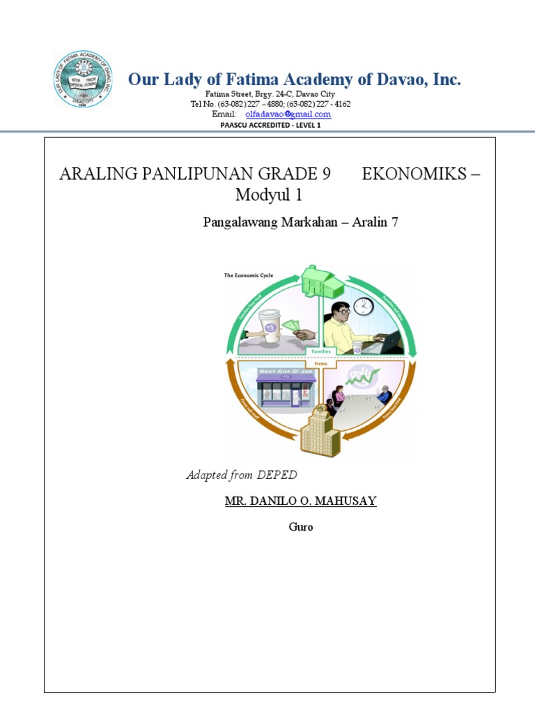 Ap 9 Modyul 1 | PDF