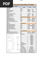 Lifting Trunnion Calculations - 1 | PDF | Shear Stress | Bending